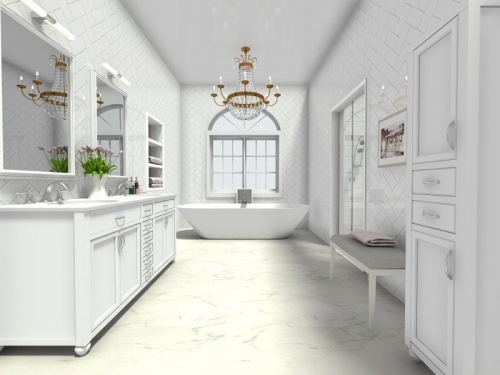 small bathroom ideas clockroom